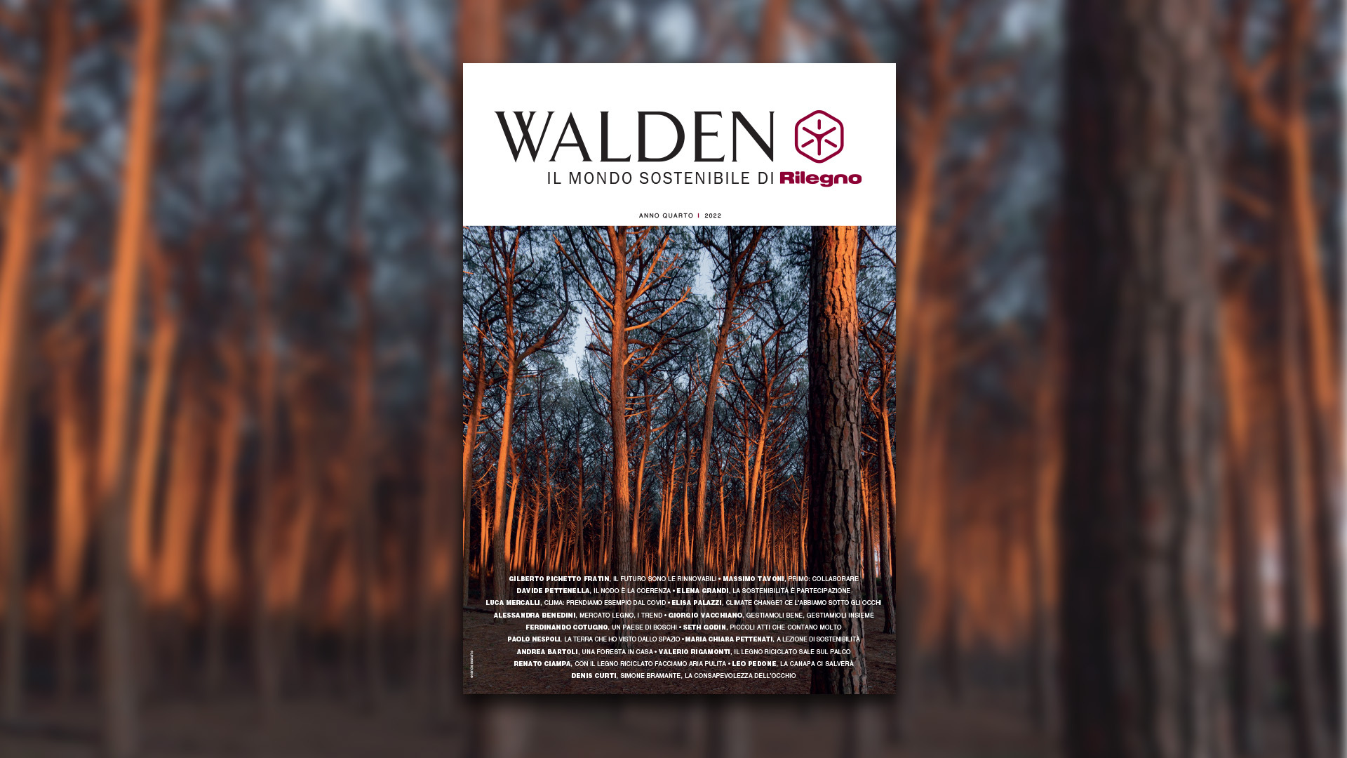 Il nuovo numero di Walden | Rilegno